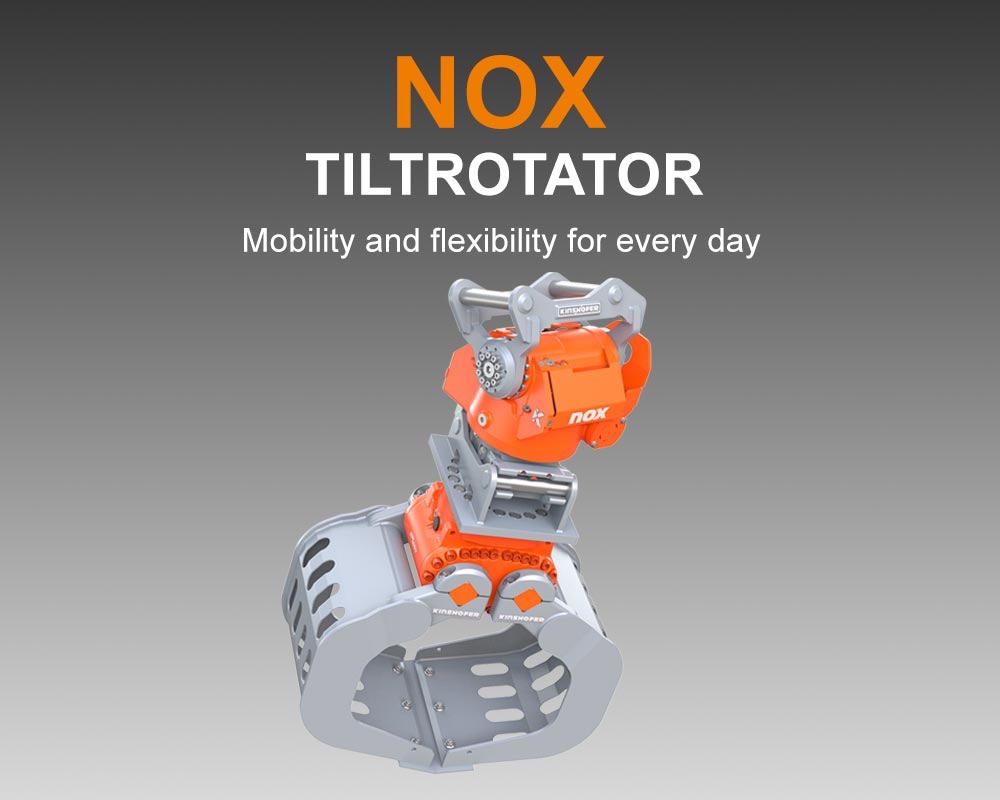 Attachments for Loader Cranes & Excavators - KINSHOFER