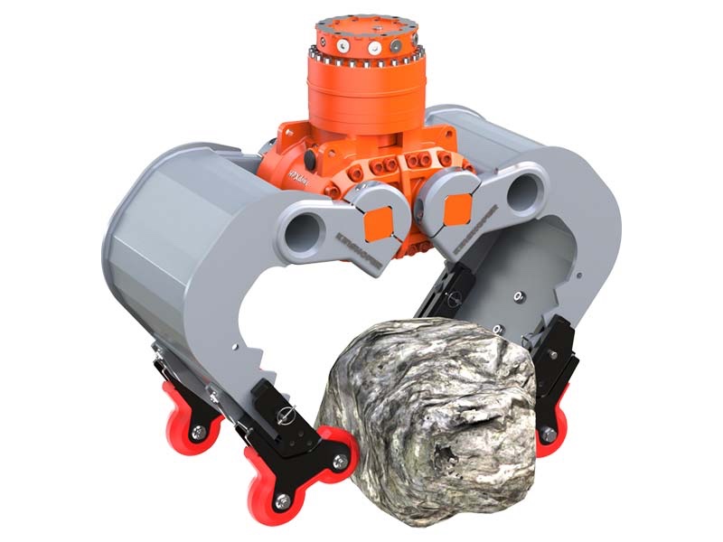 Accessories for excavator attachments - KINSHOFER